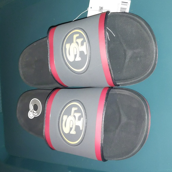 Nike | Shoes | San Francisco 49ers Nike Offcourt Wordmark Slide Sandals ...